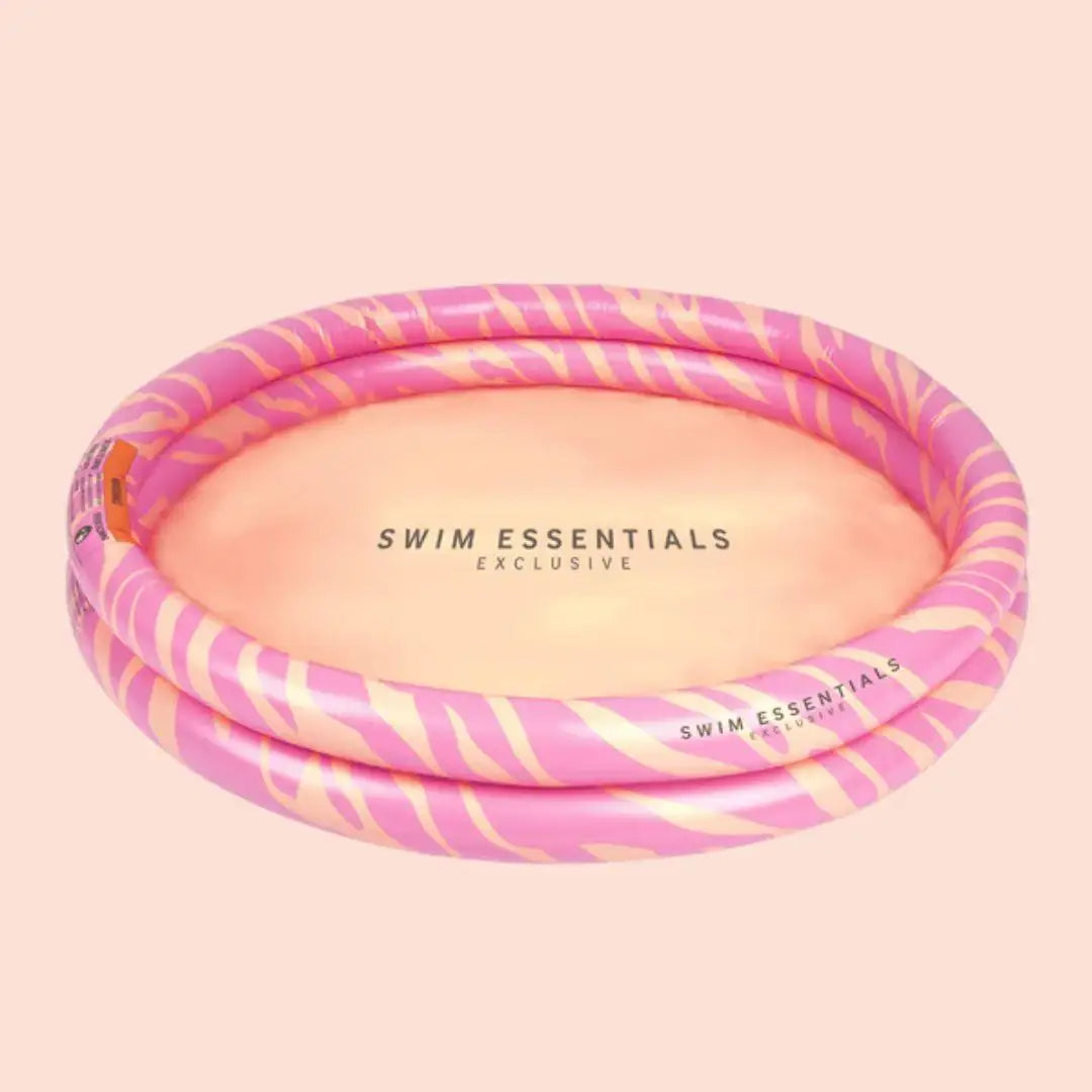 Swim Essentials Inflatable Pink Zebra Paddling Pool – ScandiBugs