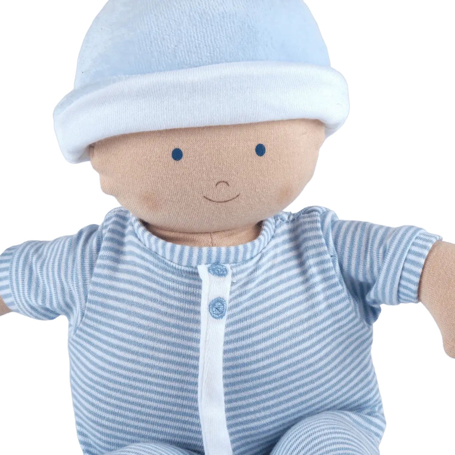 Bonikka Blue Baby Boy Cherub Soft Doll – ScandiBugs