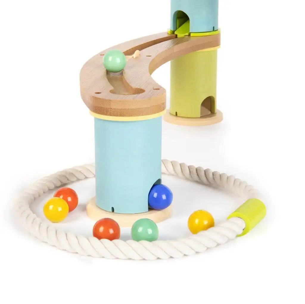 Boppi Wooden Bamboo Marble Run - Starter Pack – ScandiBugs